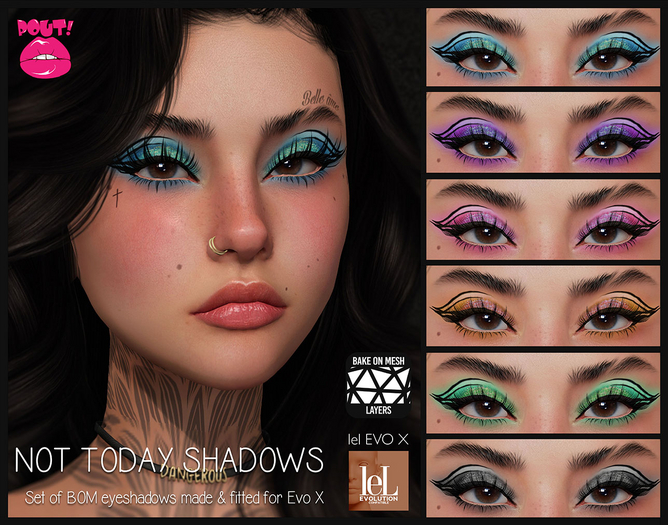 Second Life Marketplace - [POUT!] Not Today Shadows